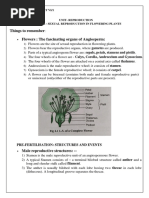 Class 12 Bio ch-1 Notes | PDF | Flowers | Seed