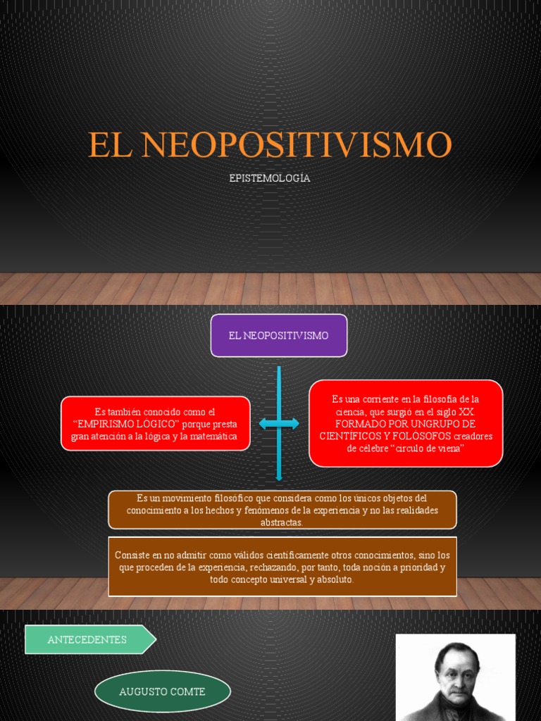 El Neopositivismo: Epistemología | PDF | Bertrand Russell | Positivismo