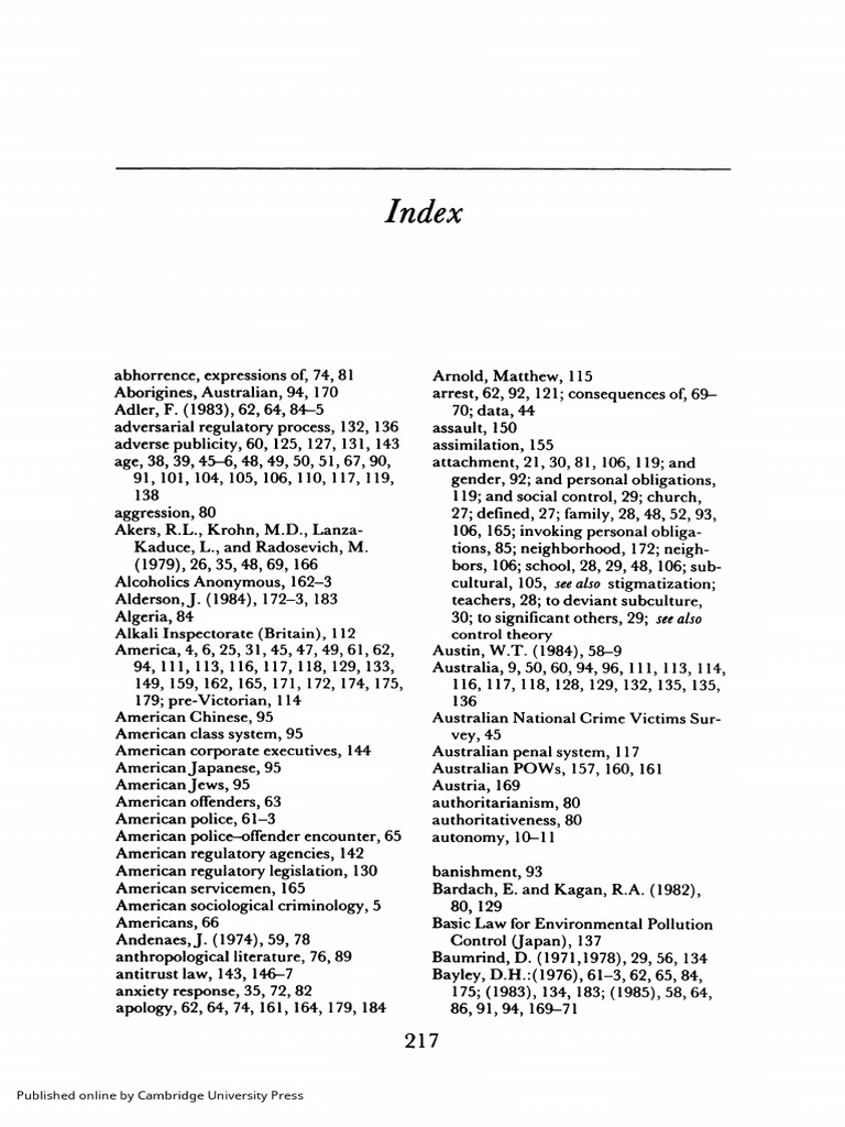 15.0 PP 217 226 Index | PDF | Crimes | Crime & Violence