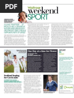 Sports Commentary Script Examples | PDF | Team Sports | Cricket