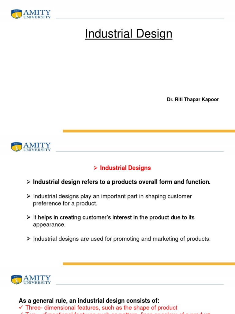 Industrial Design | PDF | Copyright | Patent