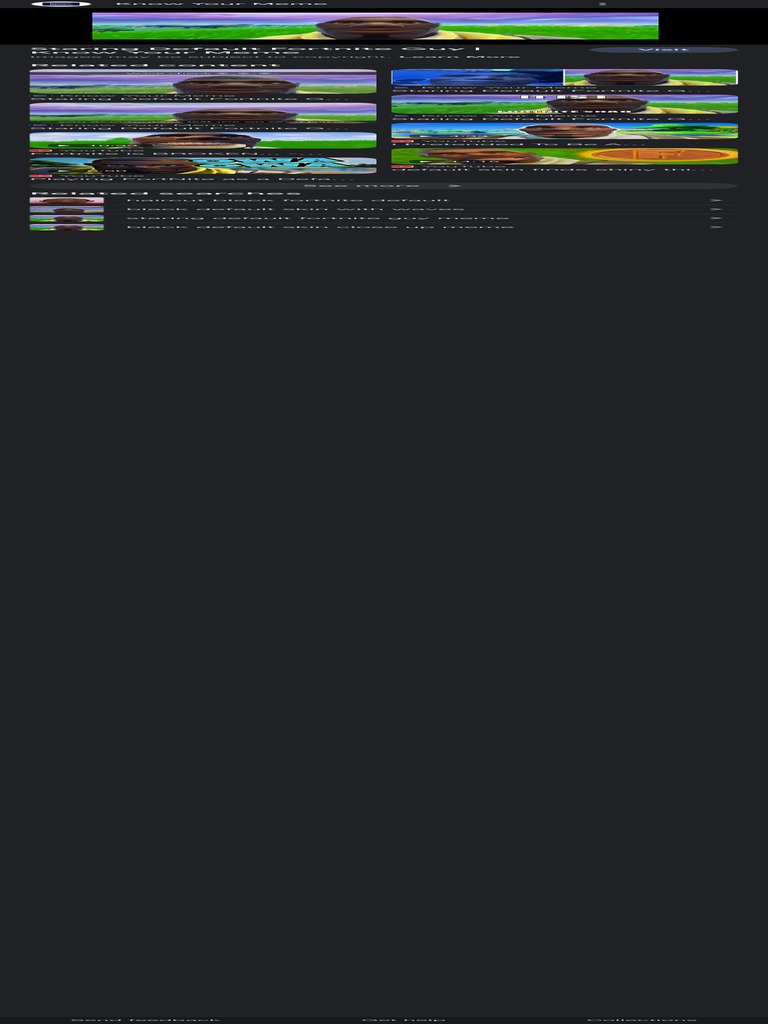 Staring Default Fo#nite Guy - Know Your Meme | PDF | Internet | Cyberspace