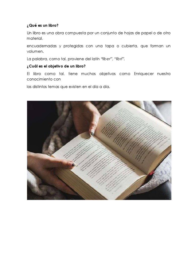 ¿Qué Es Un Libro? | PDF | Libros | Publicación