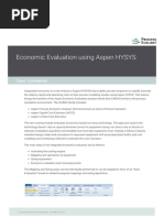 Aspen Step by Step Operating | PDF | Simulation | Parameter (Computer Programming)