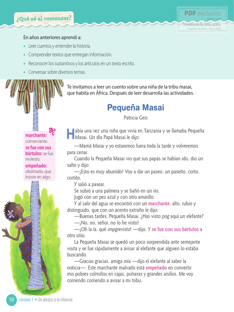 Aventuras de Pequeña Masai | PDF