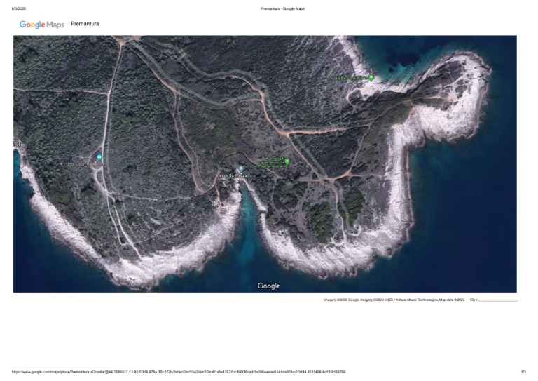 Premantura - Google Maps | PDF