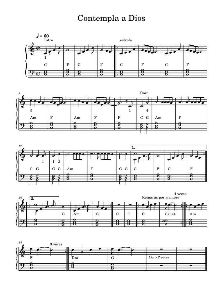 Contempla A Dios | PDF