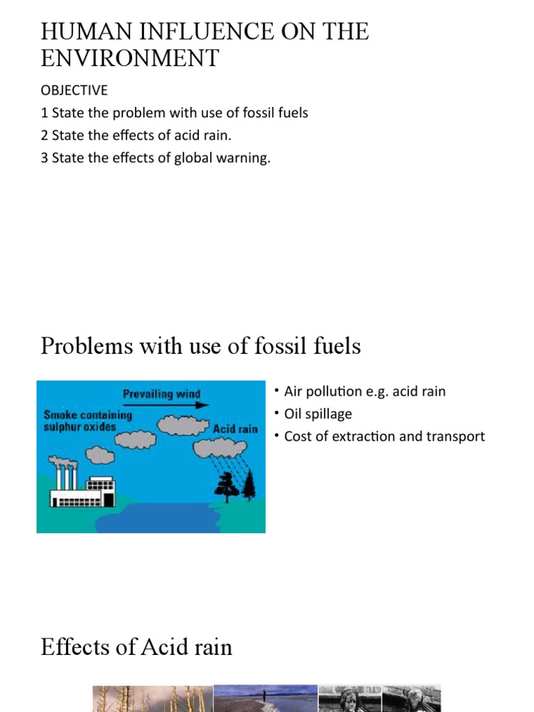 JSS 3 Human Influence On The Environment 2 | PDF