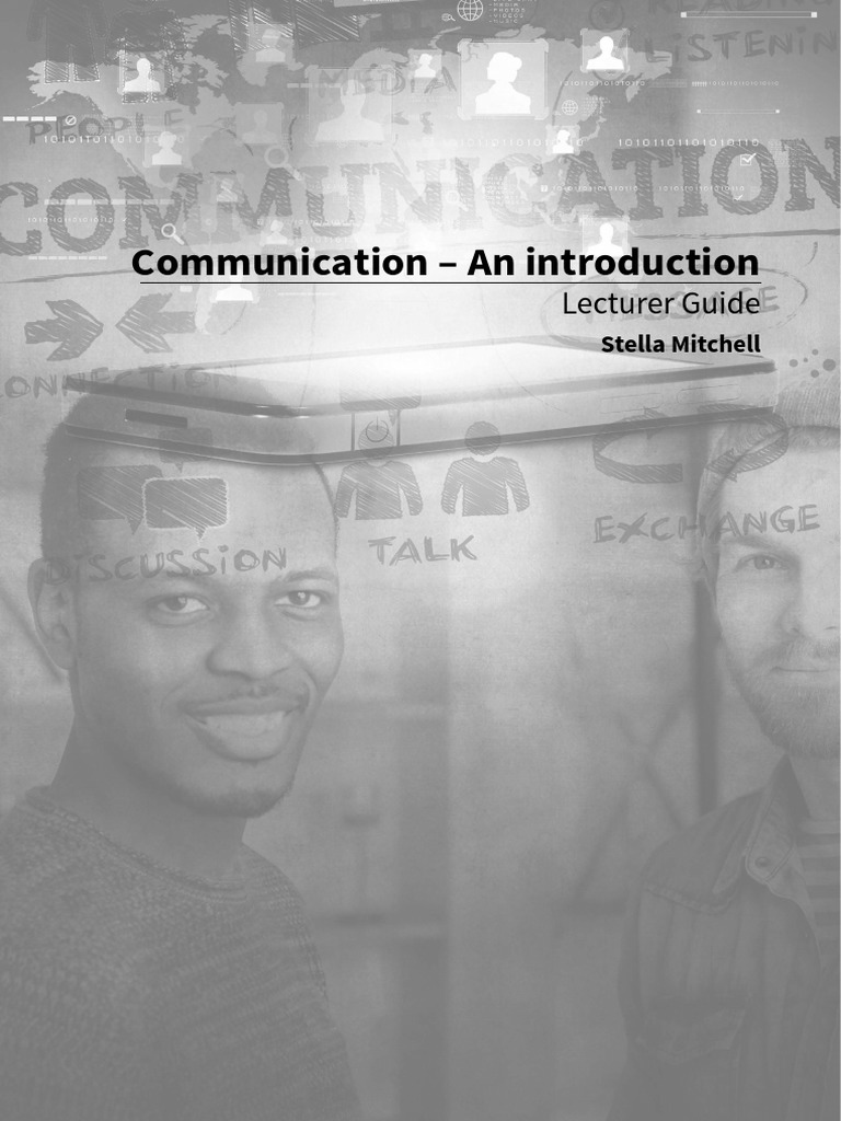 Communication - An Introduction: Lecturer Guide | PDF