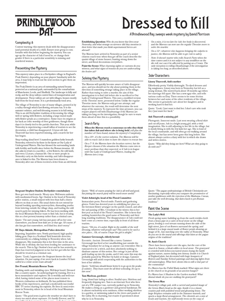 BBMystery-Dressed To Kill | PDF