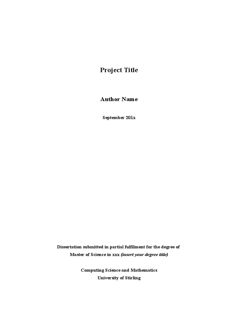Dissertation Structure Sample Pdf Paragraph Thesis