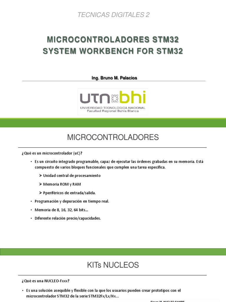 STM32 + Ide | PDF | Microcontrolador | Entorno de desarrollo integrado
