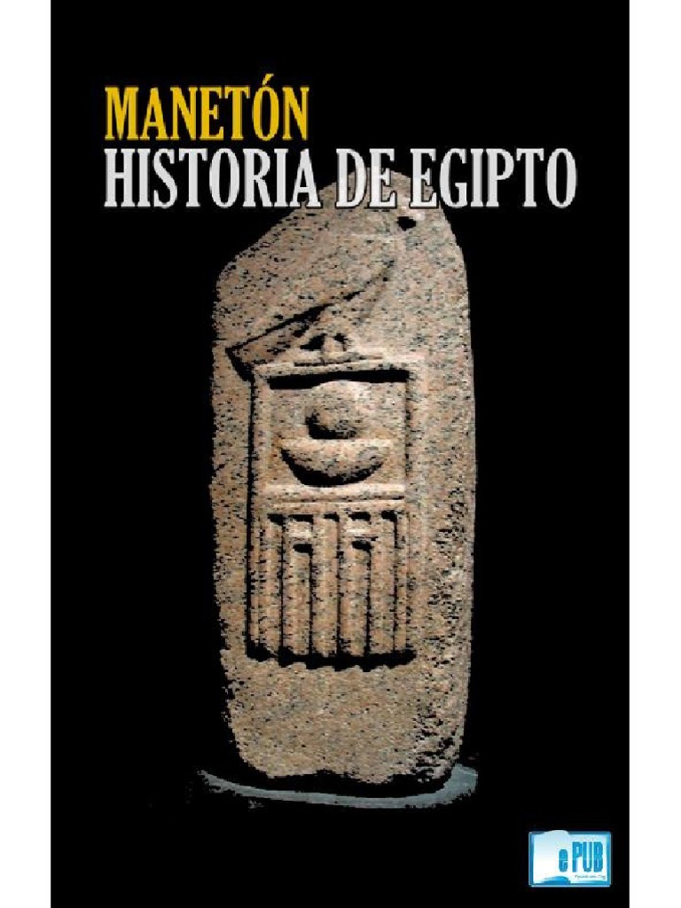 Maneton. Historia de Egipto | PDF | Eusebio | Antiguo Egipto