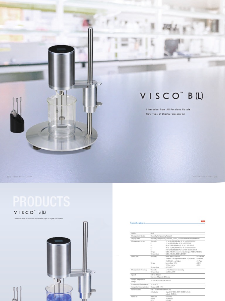 Viscometer Guide Viscometer Guide: Liberation From All Previous Hussle ...