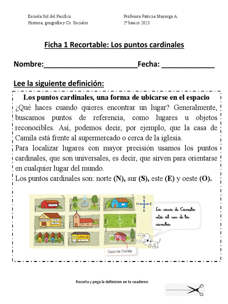 Como Me Ubico en El Espacio 2º | PDF | Océanos | Continente