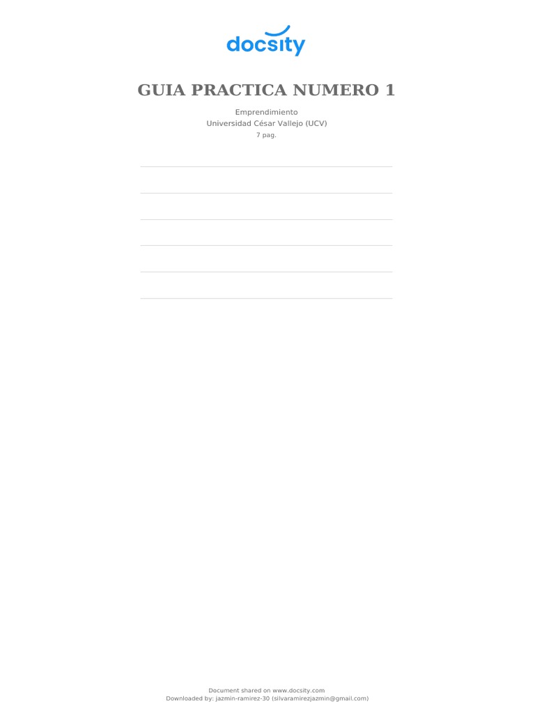 Docsity Guia Practica Numero 1 7 | PDF | Desarrollo sostenible | Residuos