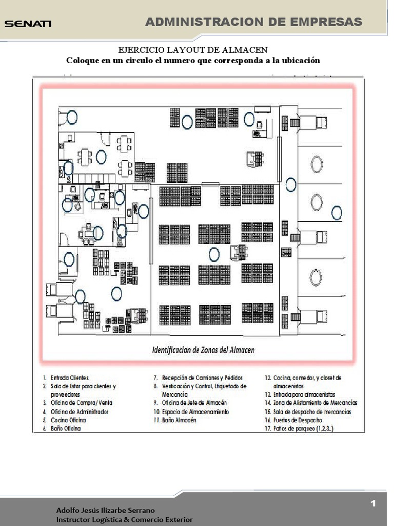 Ejercicio LayOut de Almacen | PDF