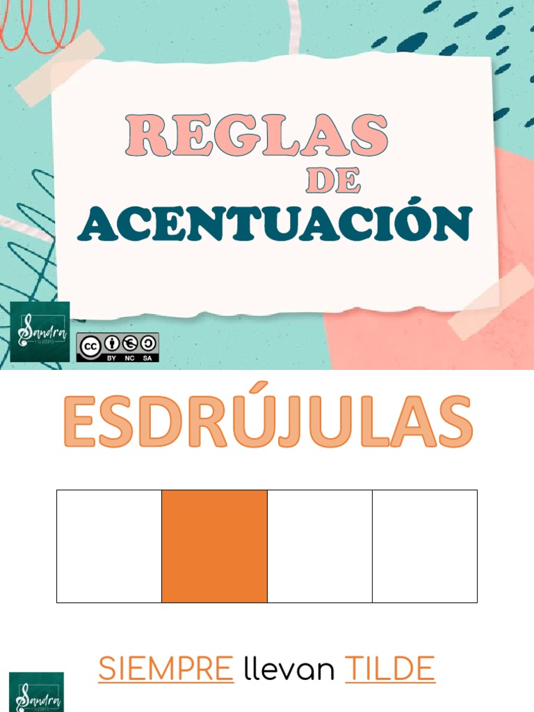 Reglas de Acentuacion | PDF