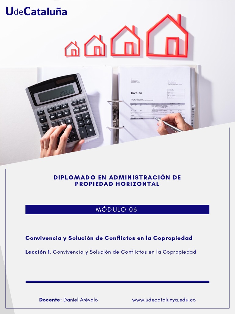 Convivencia y Solucion de Conflictos en La Copropiedad M6 | PDF