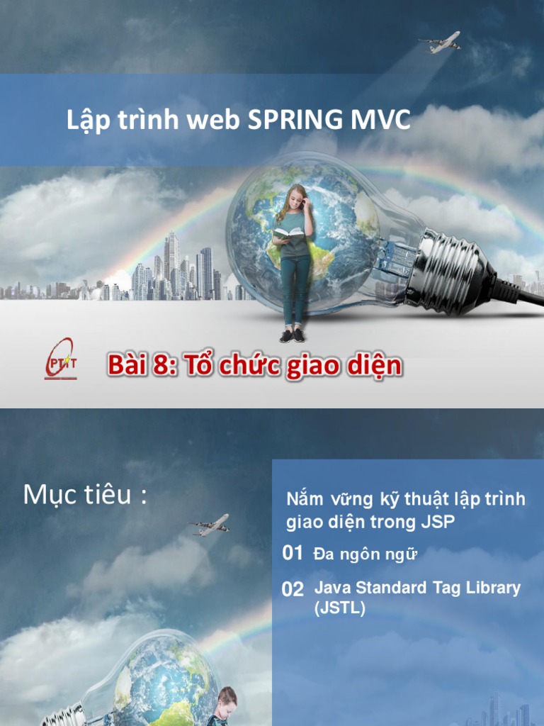 Lập trình web SPRING MVC: Bài 8: Tổ chức giao diện | PDF