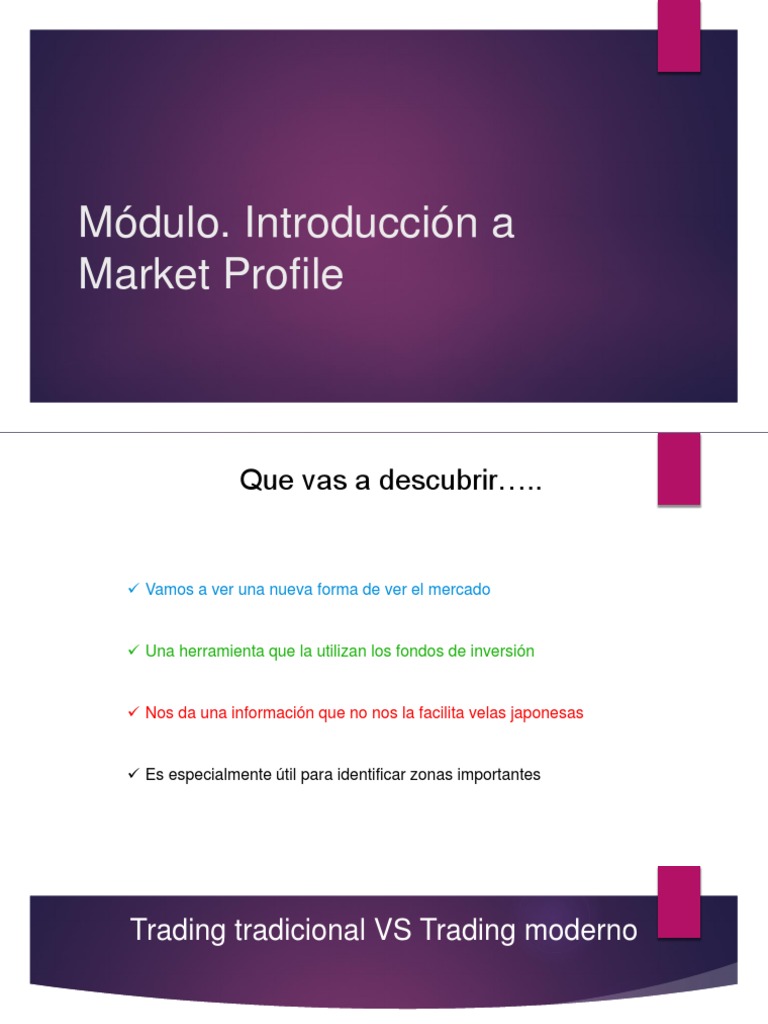 Módulo. Introducción A Market Profile | PDF