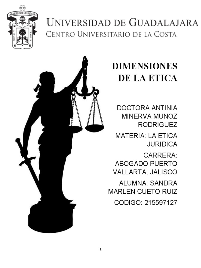 Dimensiones de La Etica | PDF