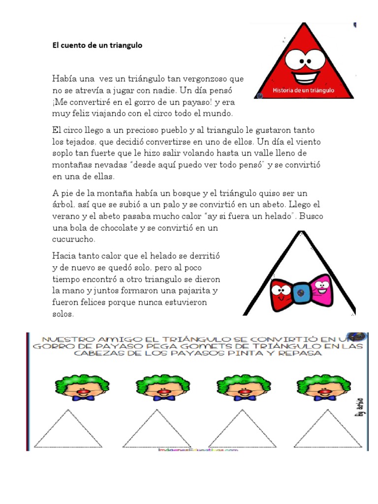 El Cuento de Un Triangulo | PDF