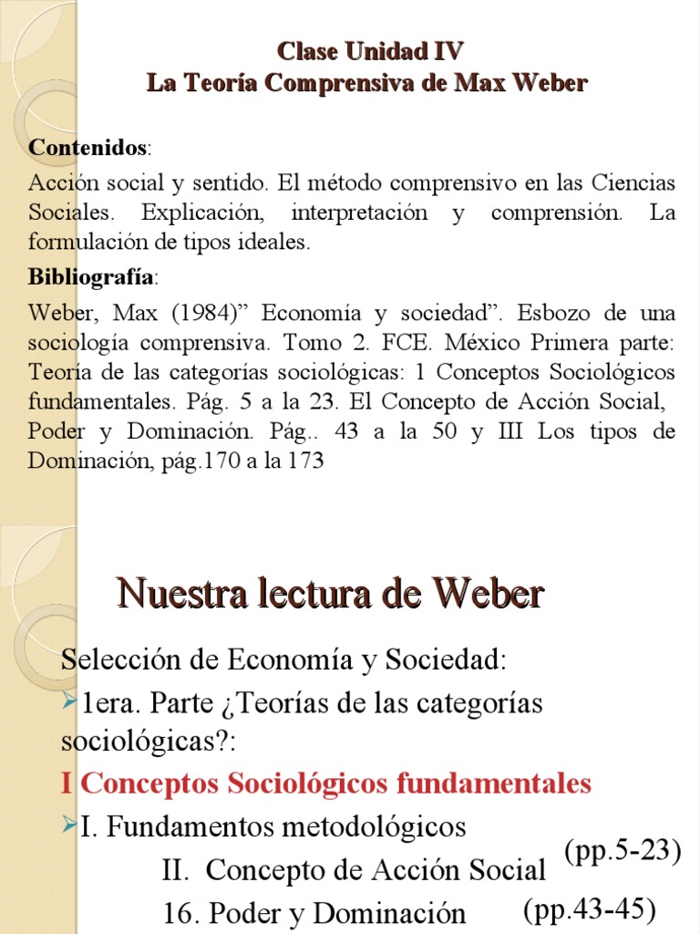 Clase WEBER 2023 | PDF