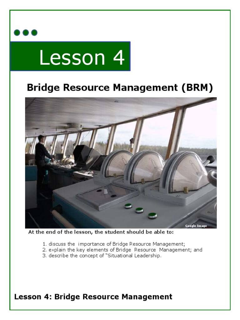 Bridge Resource Management Essentials | PDF | Business | Technology ...