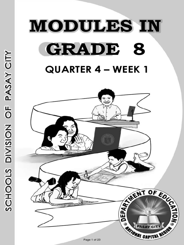 1 Filipino8 Q4 Week1 | PDF