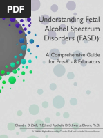 FASD Brochure For Teachers: Aint Misbehaving | PDF | Psychology ...