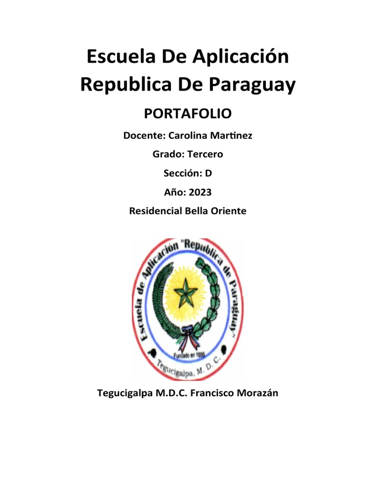 Escuela de Aplicación Republica de Paraguay | PDF