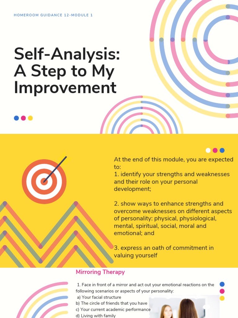 Self-Analysis A Step To My Improvement | PDF | Self-Improvement