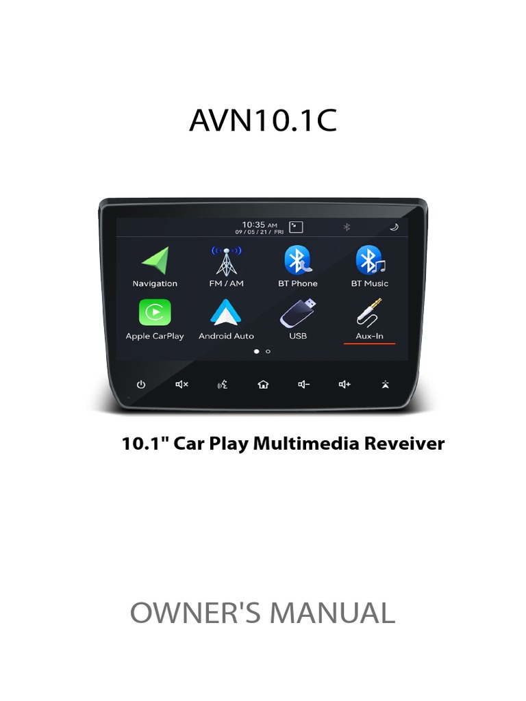 AVN10.1C: Owner'S Manual | PDF | Android (Operating System) | Telephone