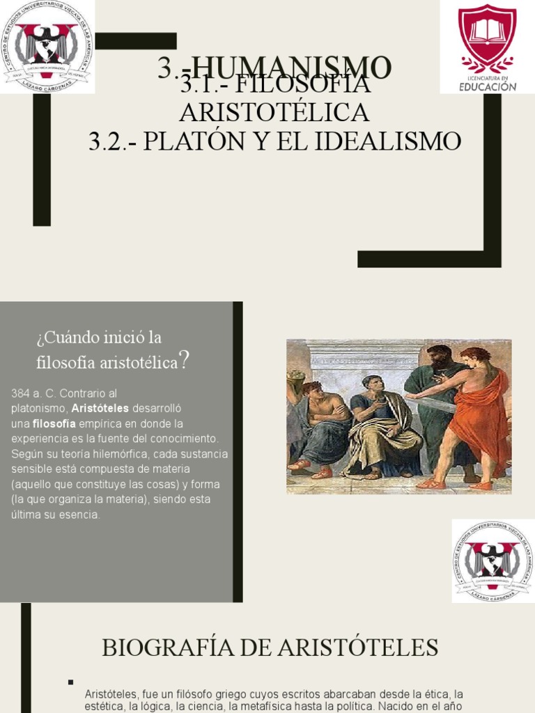 Filosofia Aristotelica Humanismo | PDF | Política