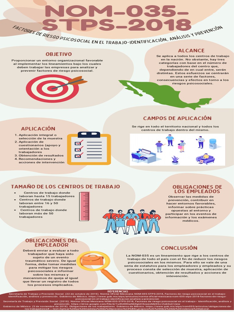 Actividad 18. Infografía NOM-35 | PDF