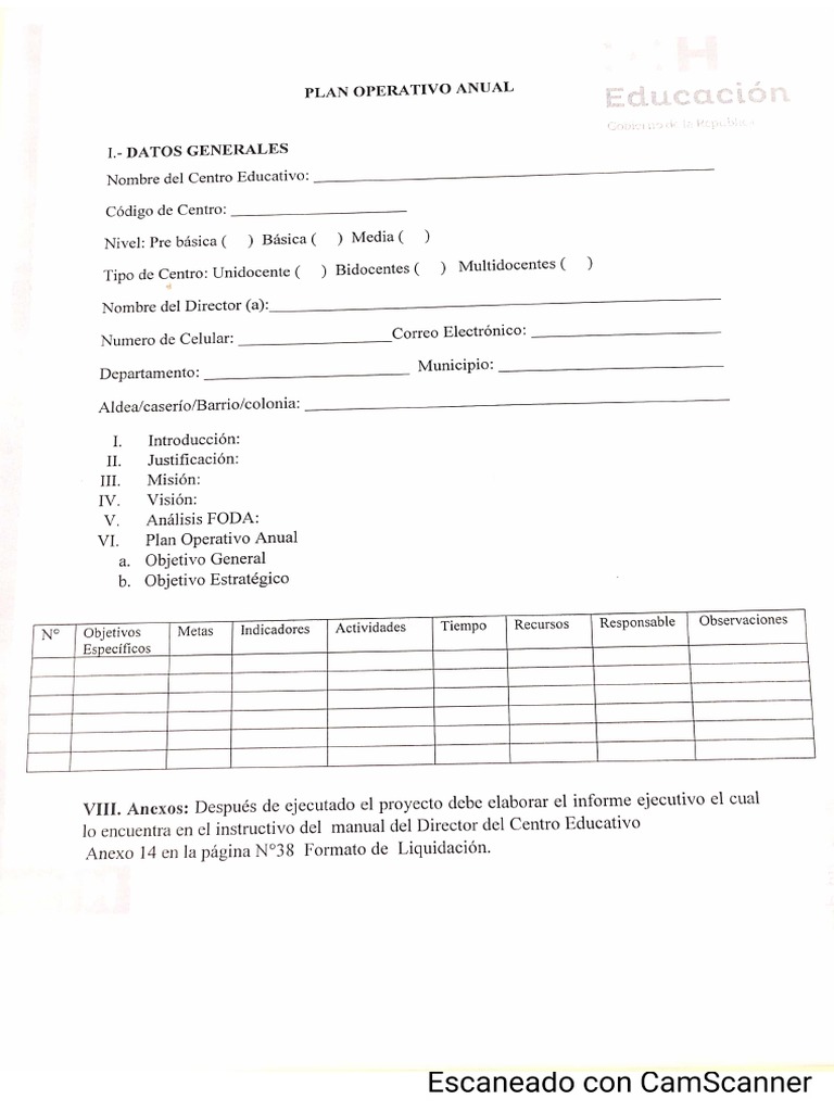 POA de matricula Gratis | PDF