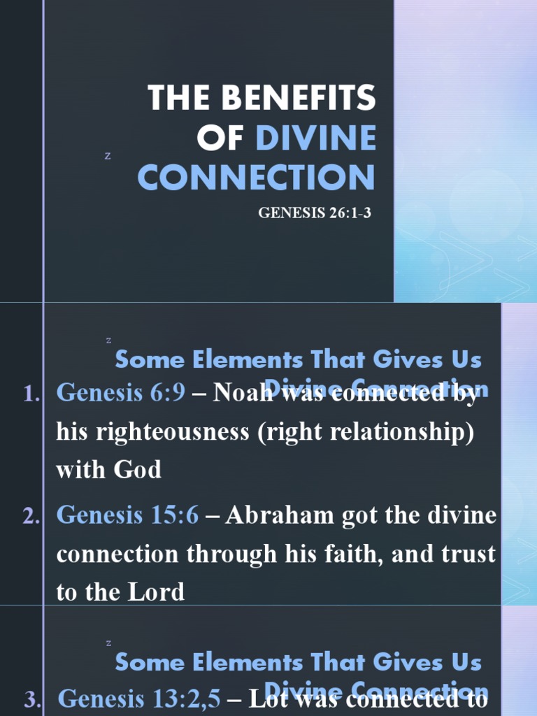The Benefits of Divine Connection | PDF