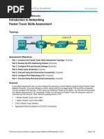 Itn Practice Skills Assessment - Packet Tracer: Ccnav7 Introduction To Networks | PDF | I Pv6 ...