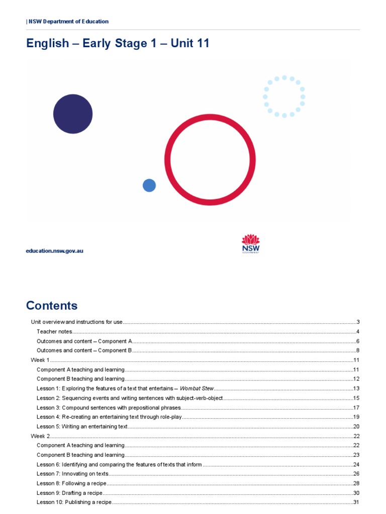 English Es1 Unit 11 | PDF | Reading Comprehension | English Language