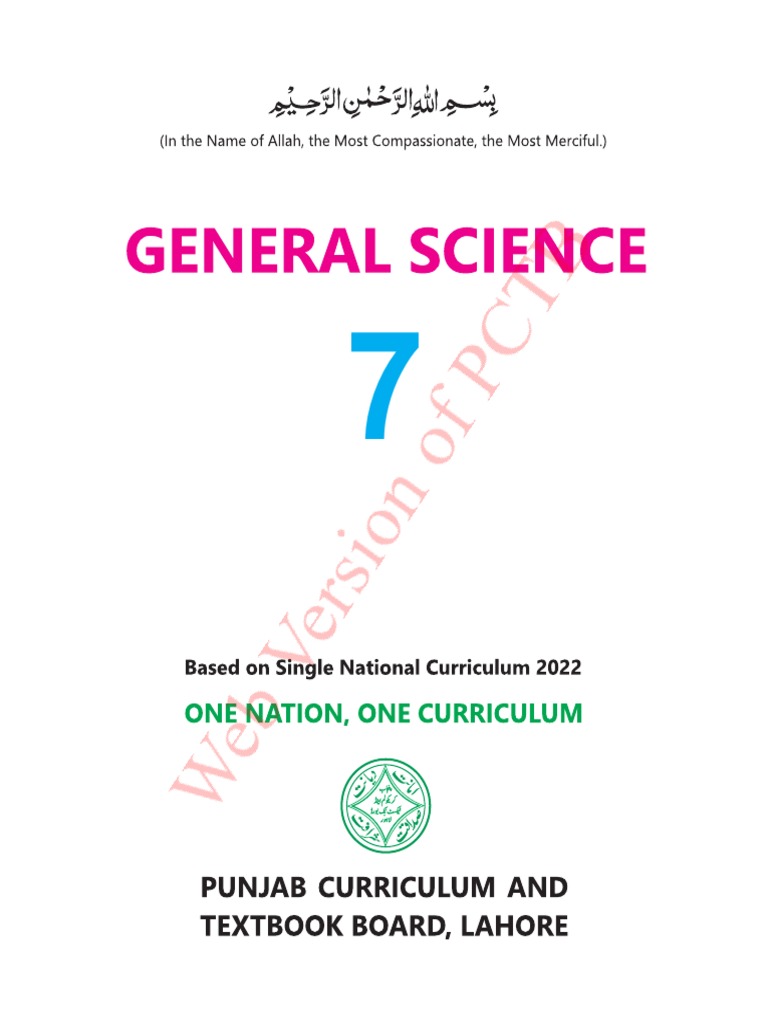 Web Version Of Pctb General Science 7 Full Book Final Pdf