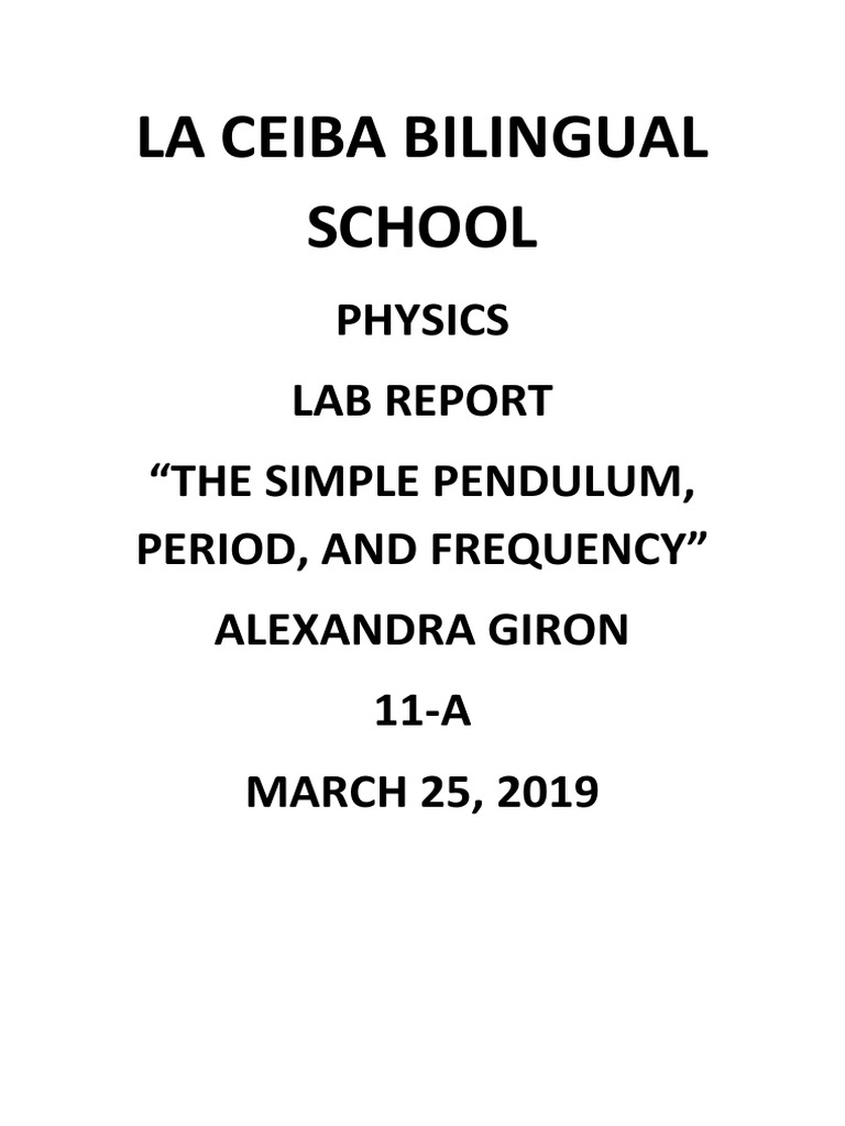Alexandra Giron Physics | PDF