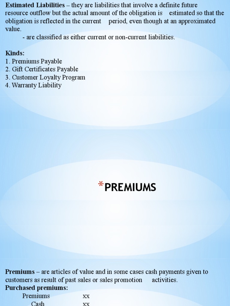 Lesson 4 - Estimated Liabilities Part 1 LMS | PDF | Discounts And ...