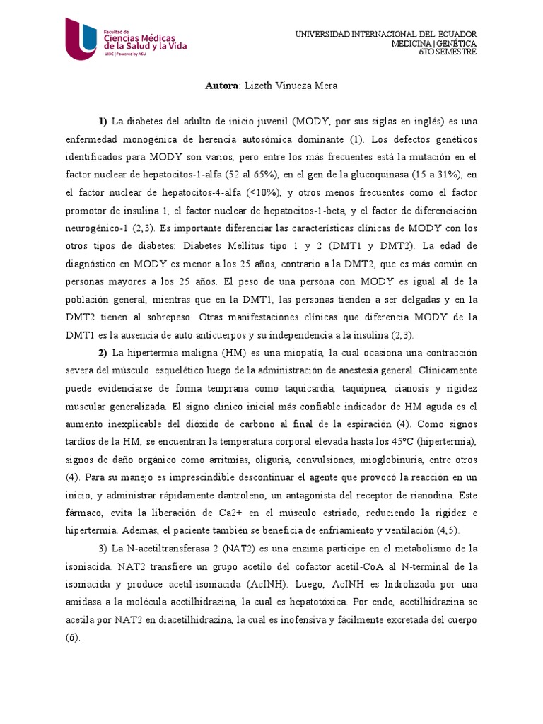Ejercicio en Clase 11 Farmacogenetica | PDF | Ciencia y matemáticas