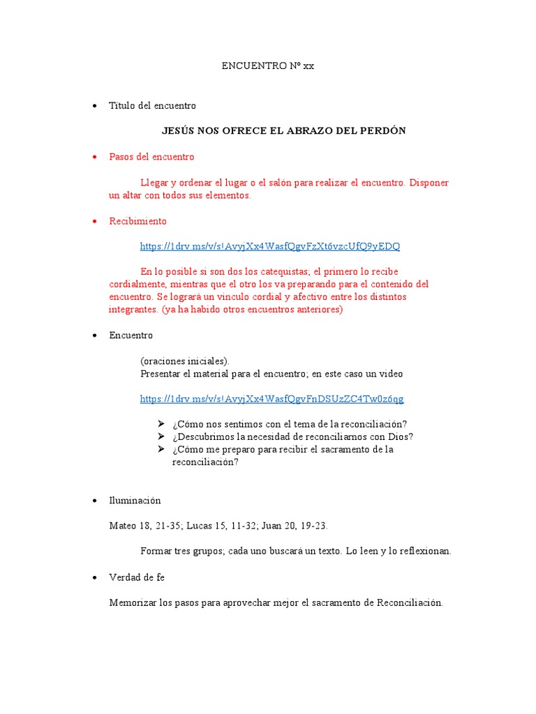 Jesús nos ofrece el abrazo del perdón: preparándonos para recibir el ...
