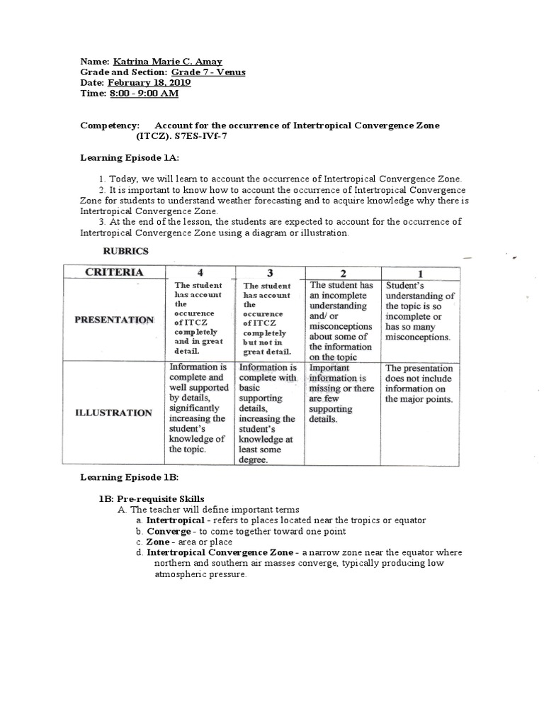 Intertropical Convergence Zone | PDF | Tropical Cyclones | Tropics
