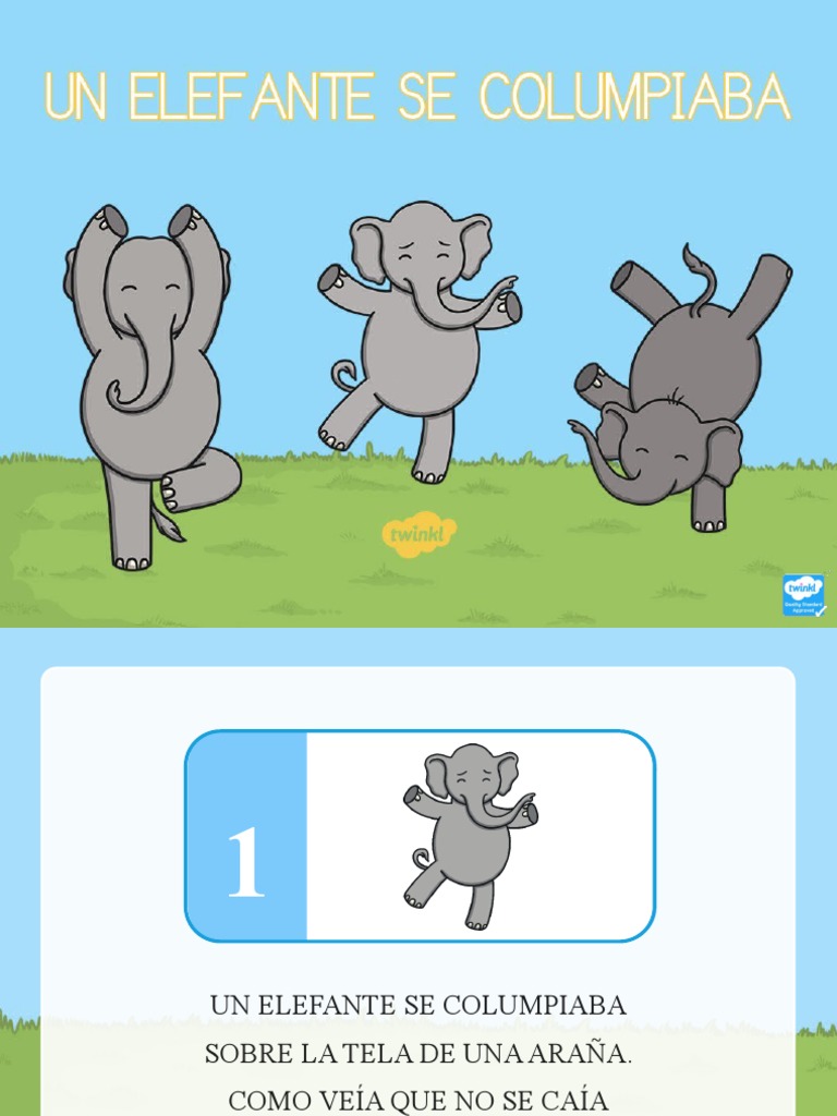 Un Elefante Se Columpiaba | PDF