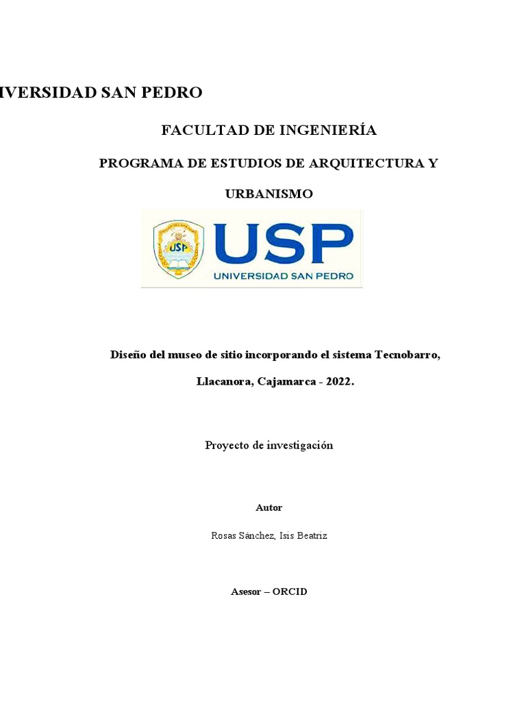 Plan Inv.s USP | PDF