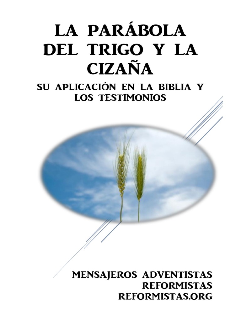 El Trigo y La Cizaña | PDF | Pecado | Cristo (título)