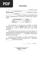 Carta Poder para Recoger Un Paquete en Estafeta | PDF
